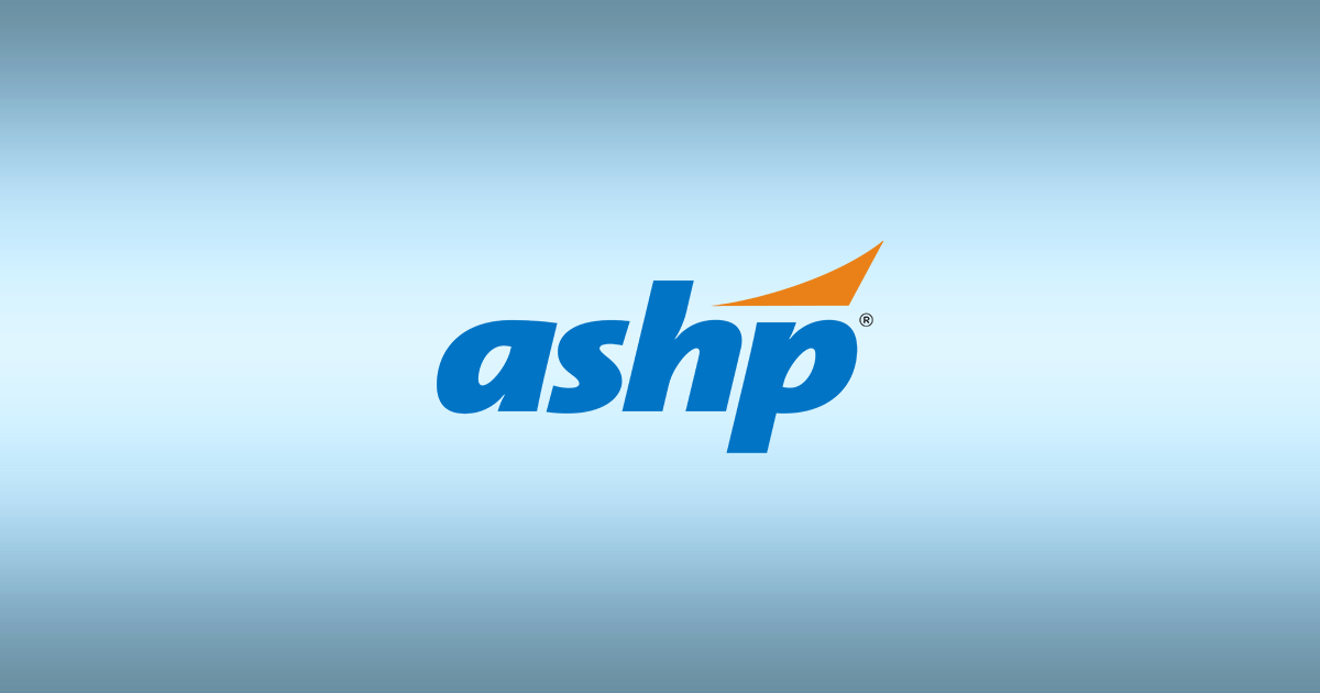 Professional Development for Pharmacists - ASHP
